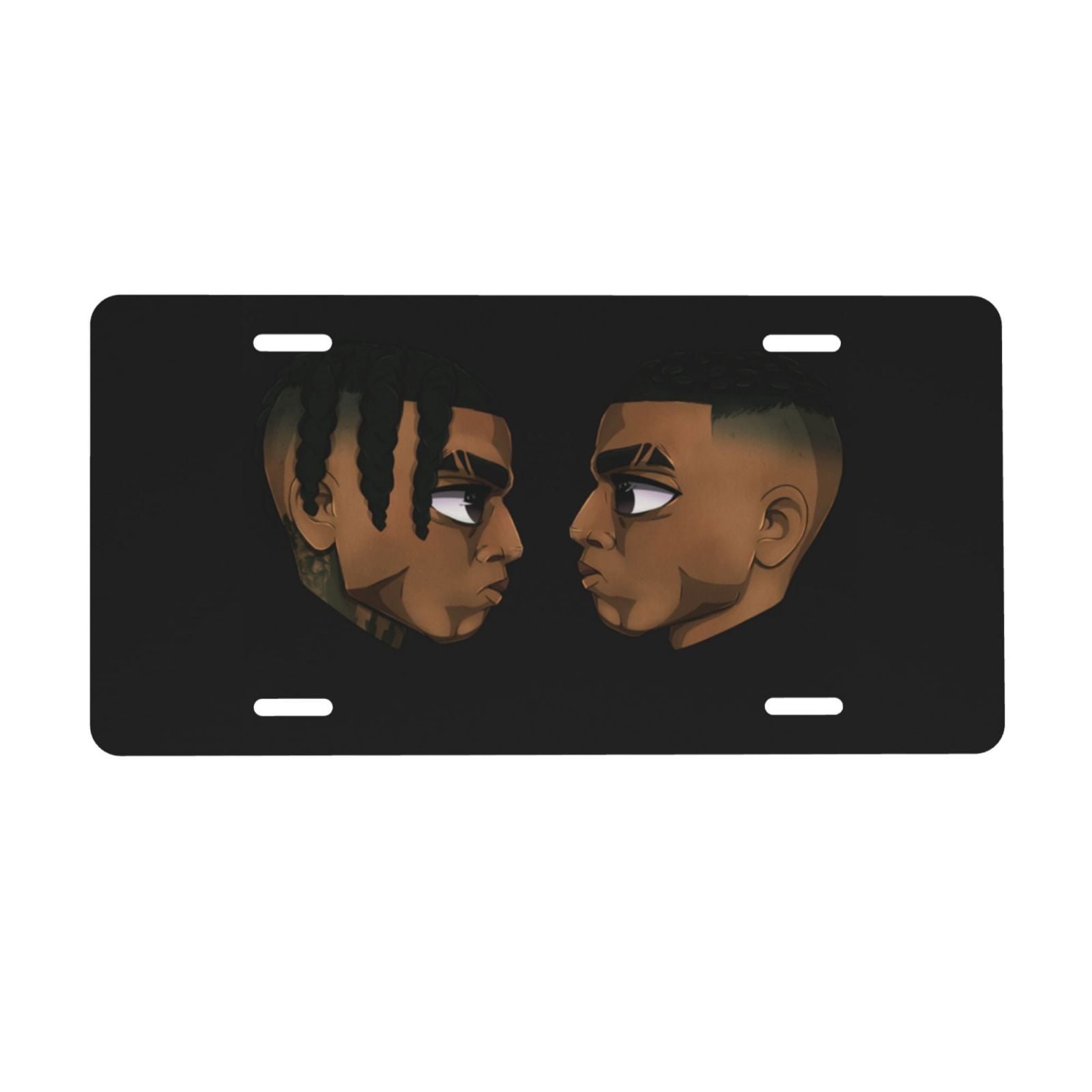 NLE Choppa Me License Plate Cover Vanity Tag Decorative Aluminum Style ...