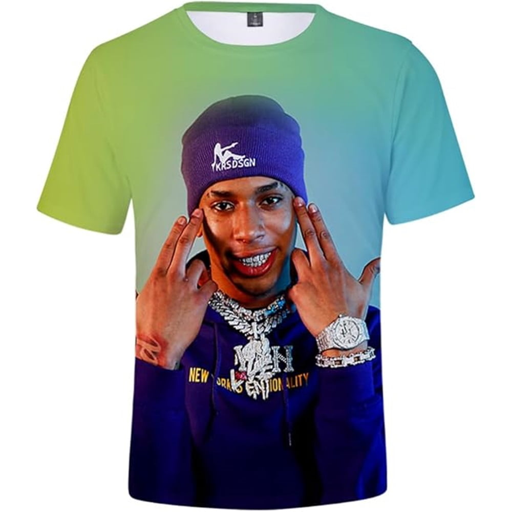 NLE Choppa Merch T-shirt 2025 Summer 3D Trend Fashion Cool Women Men ...