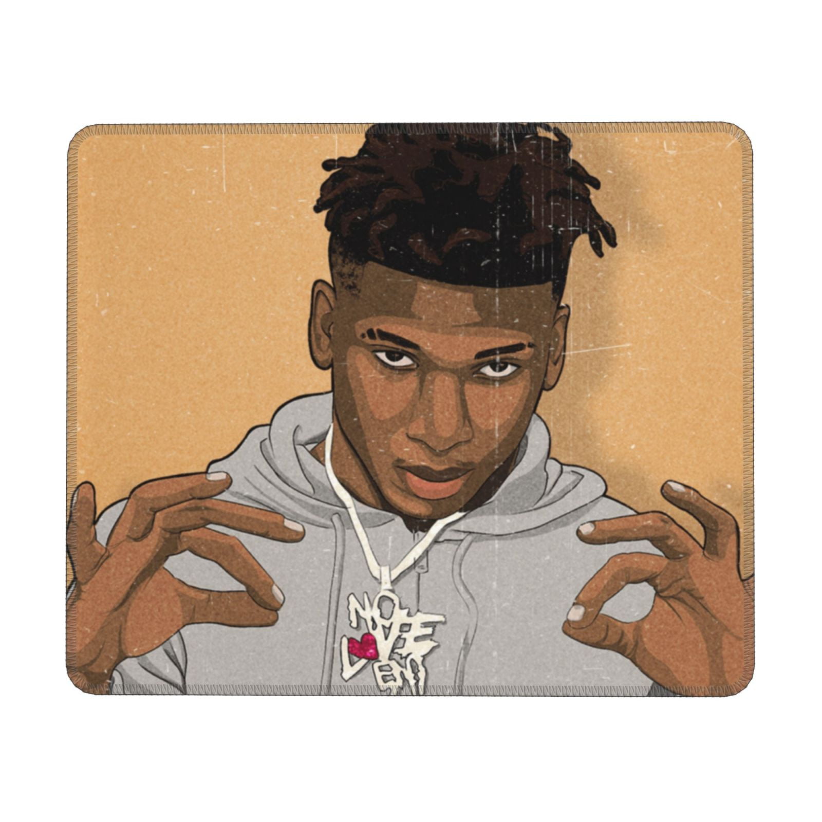 NLE Choppa Mouse Pad Non-Slip Rubber Base Mousepad Desktop Notebook ...