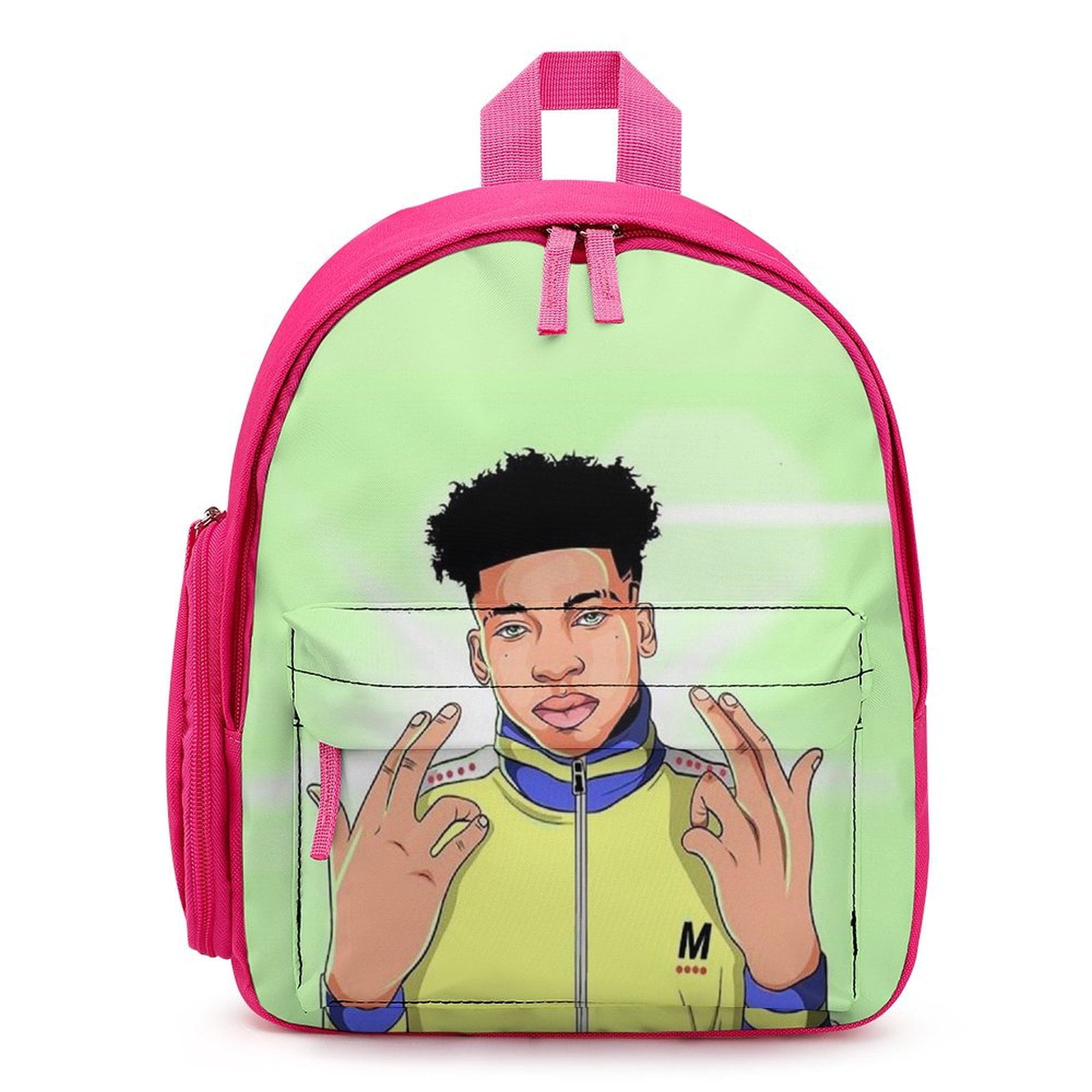 NLE Choppa Rap Backpack Adjustable Schoolbag Bookbag Daypack ...