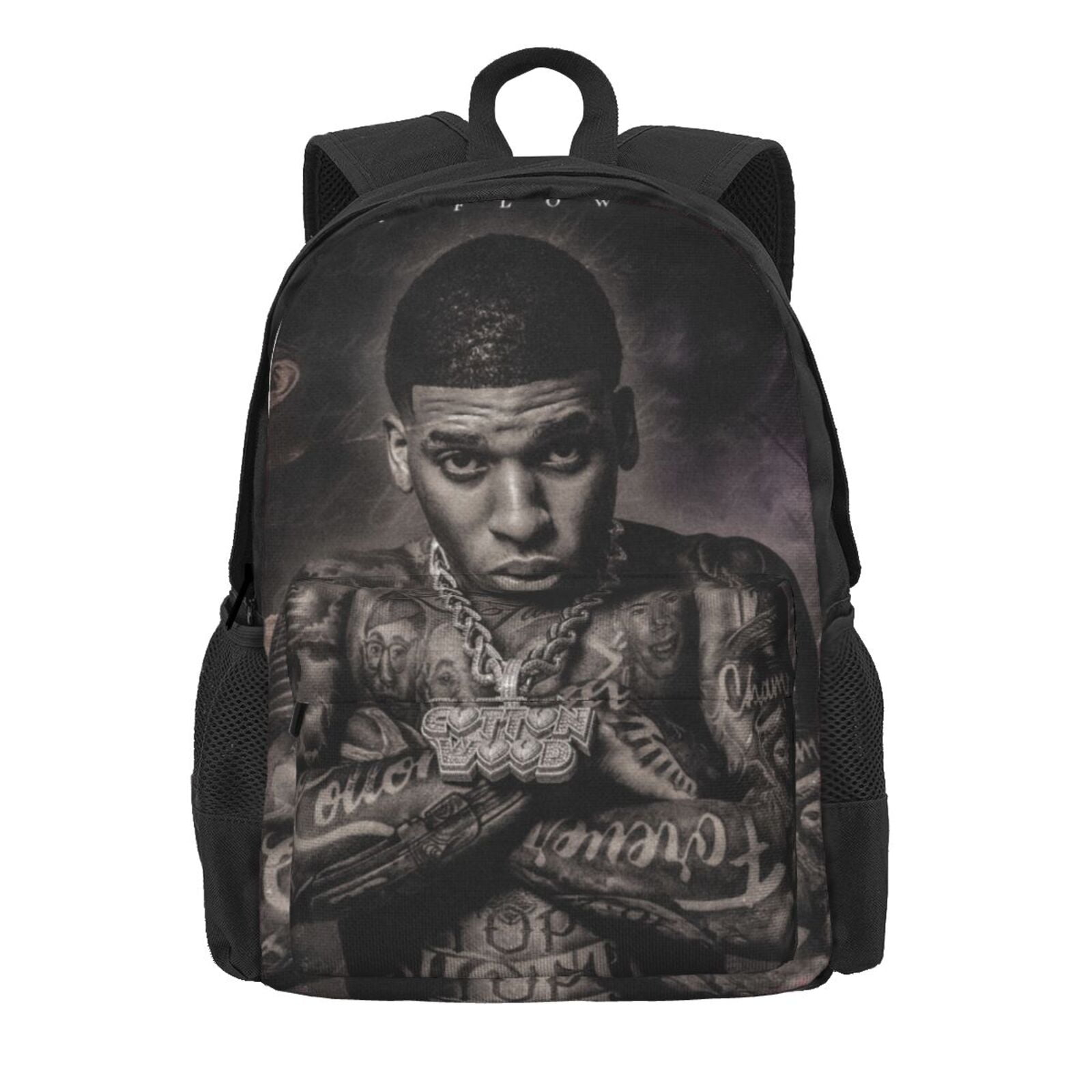 NLE Choppa Shotta Flow Series Backpack Adjustable Daypack Large ...