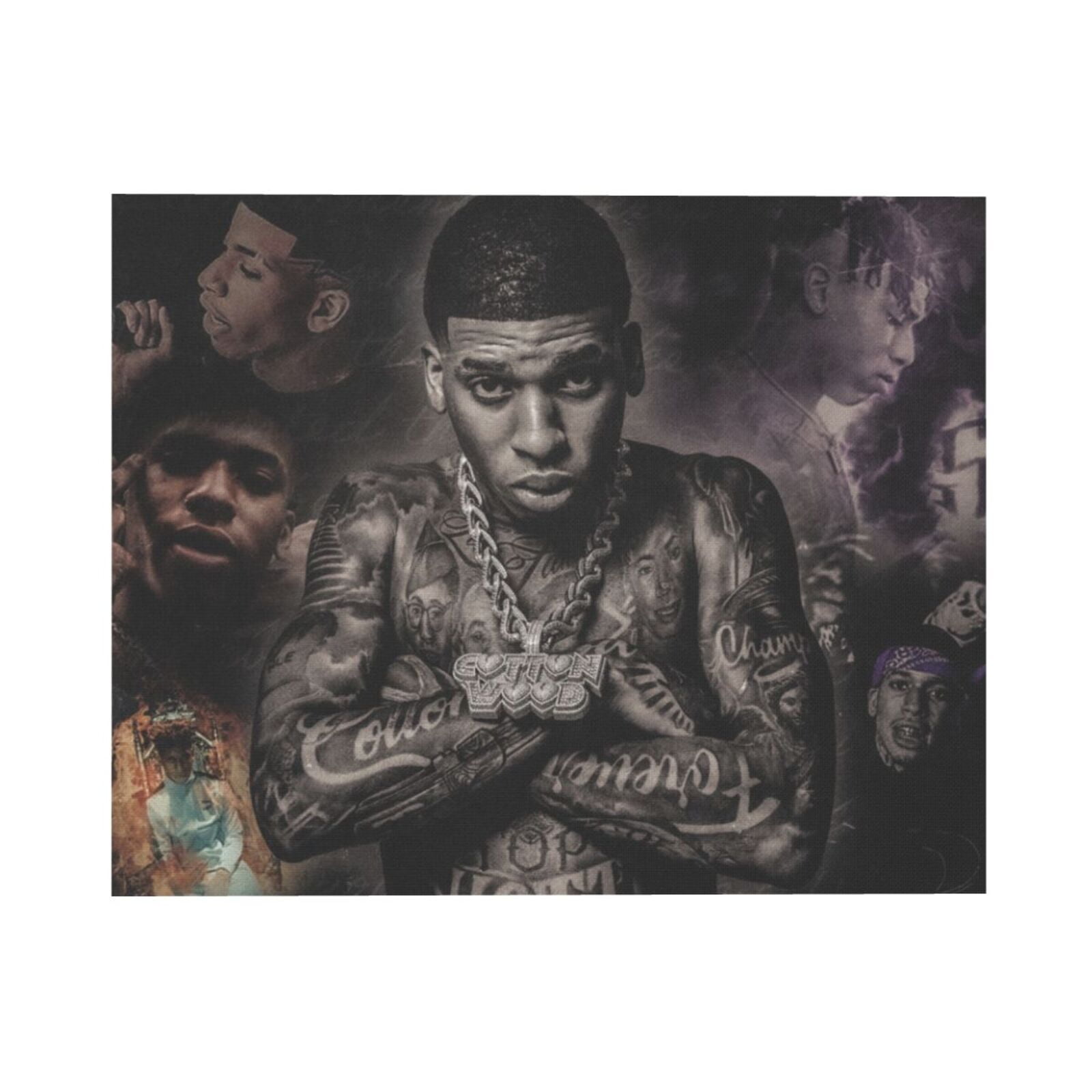 NLE Choppa Shotta Flow Series Canvas Decorative Poster Art Picture ...