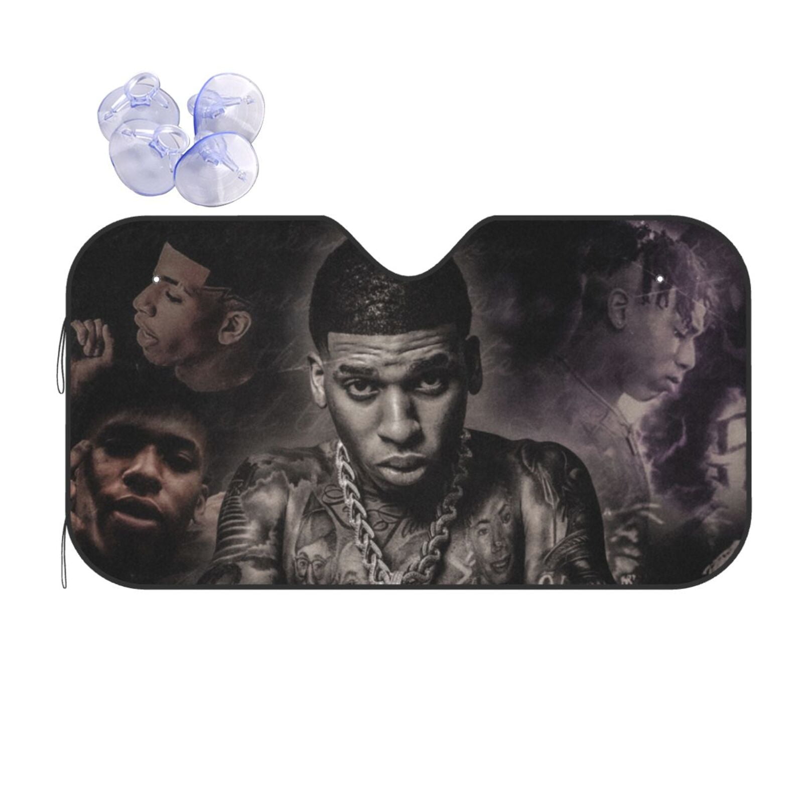 NLE Choppa Shotta Flow Series Car Sunshade Accessories Automotive Front ...