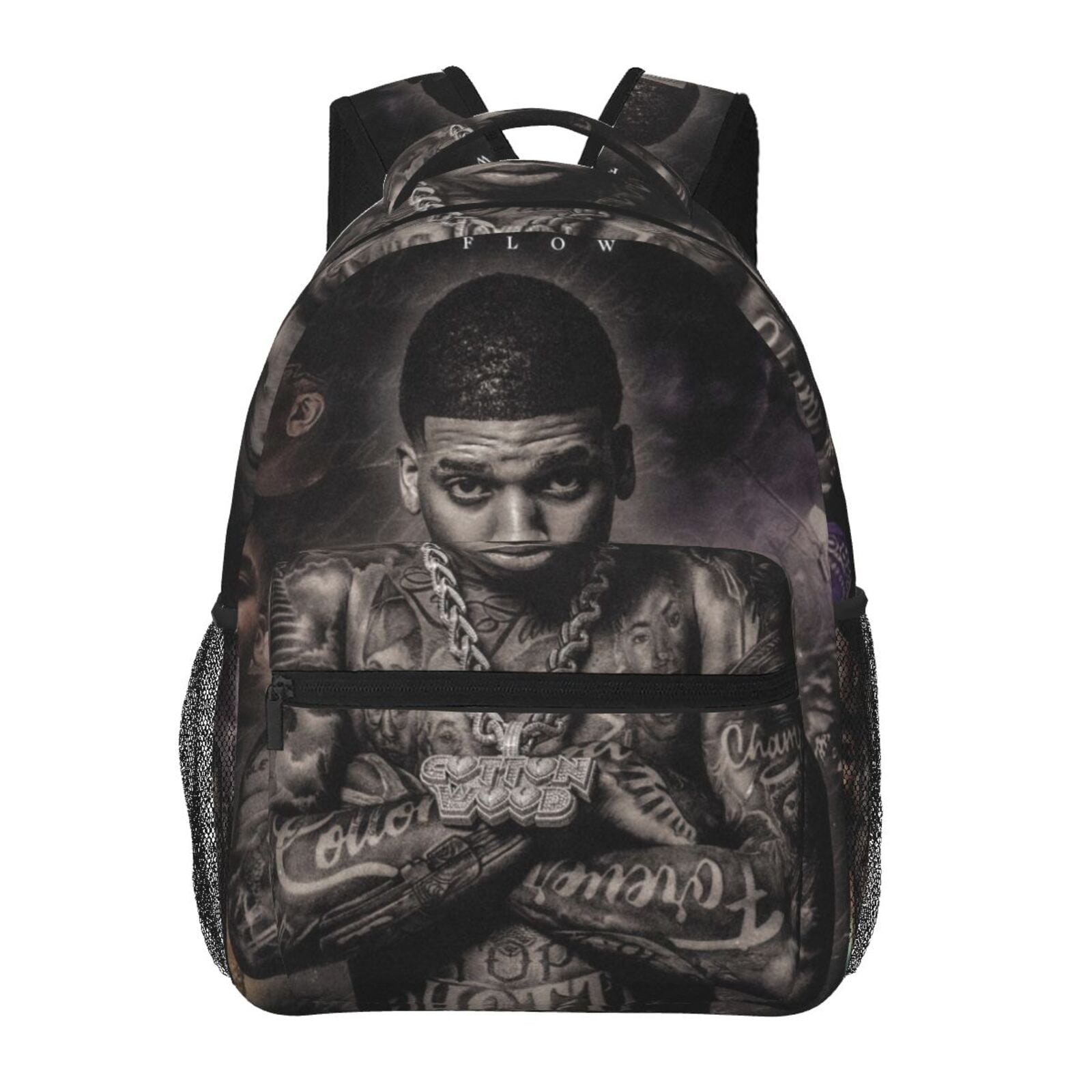 NLE Choppa Shotta Flow Series Casual Backpack Schoolbag Large Capacity ...