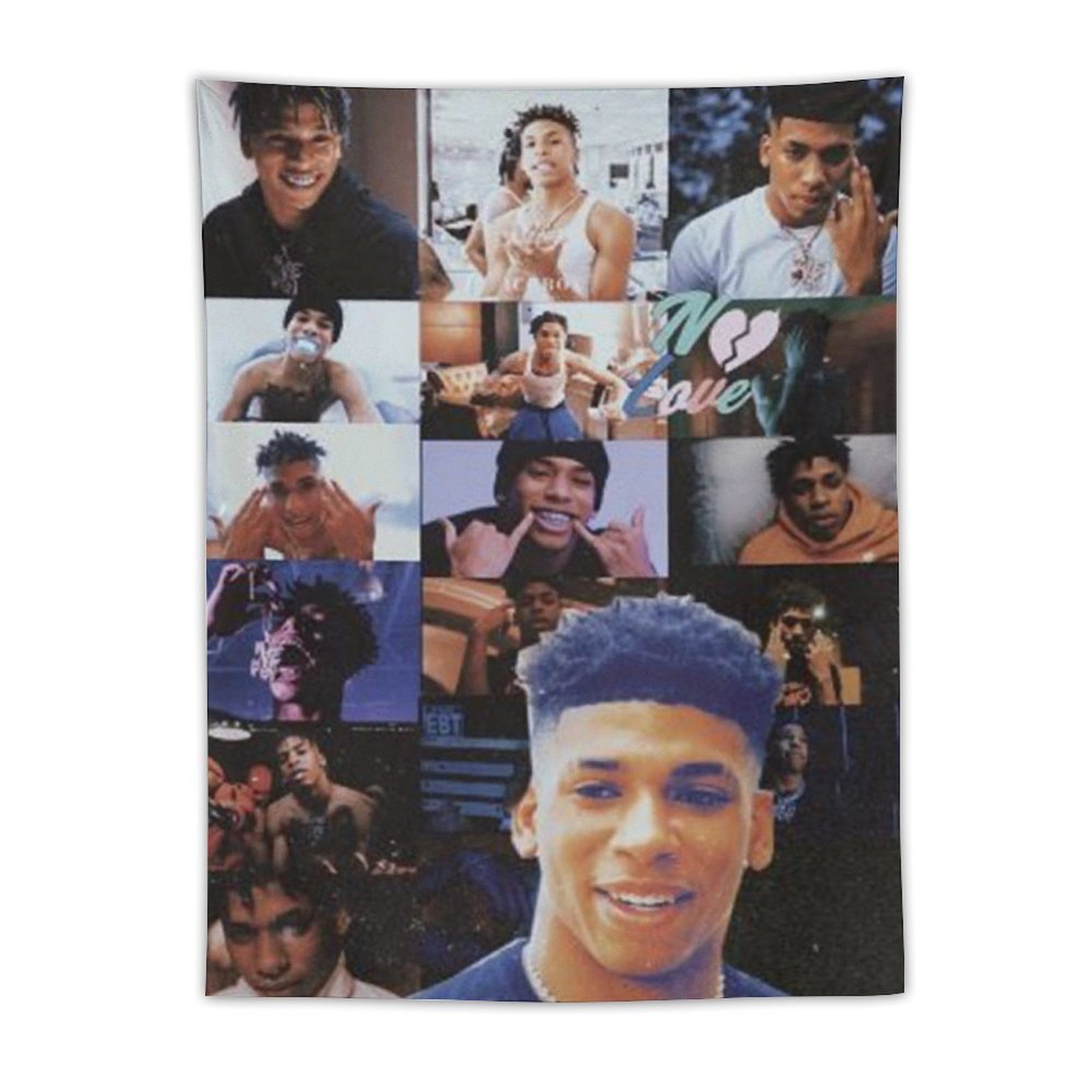 NLE Choppa Tapestry Wall Hanging Tapestries 30"x40" Wall Blanket Tablecloth Home Decor Posters ...