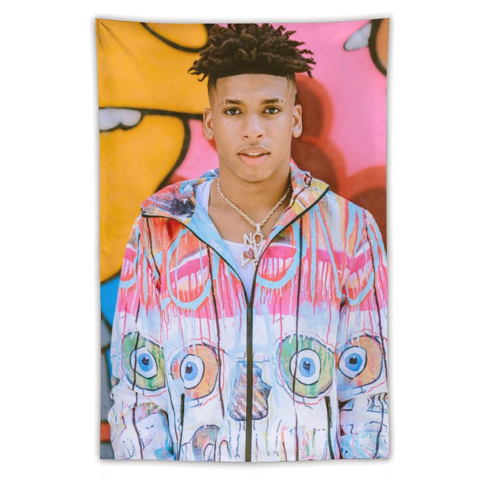 NLE Choppa Tapestry Wall Hanging Tapestries 40"x60" Wall Blanket ...