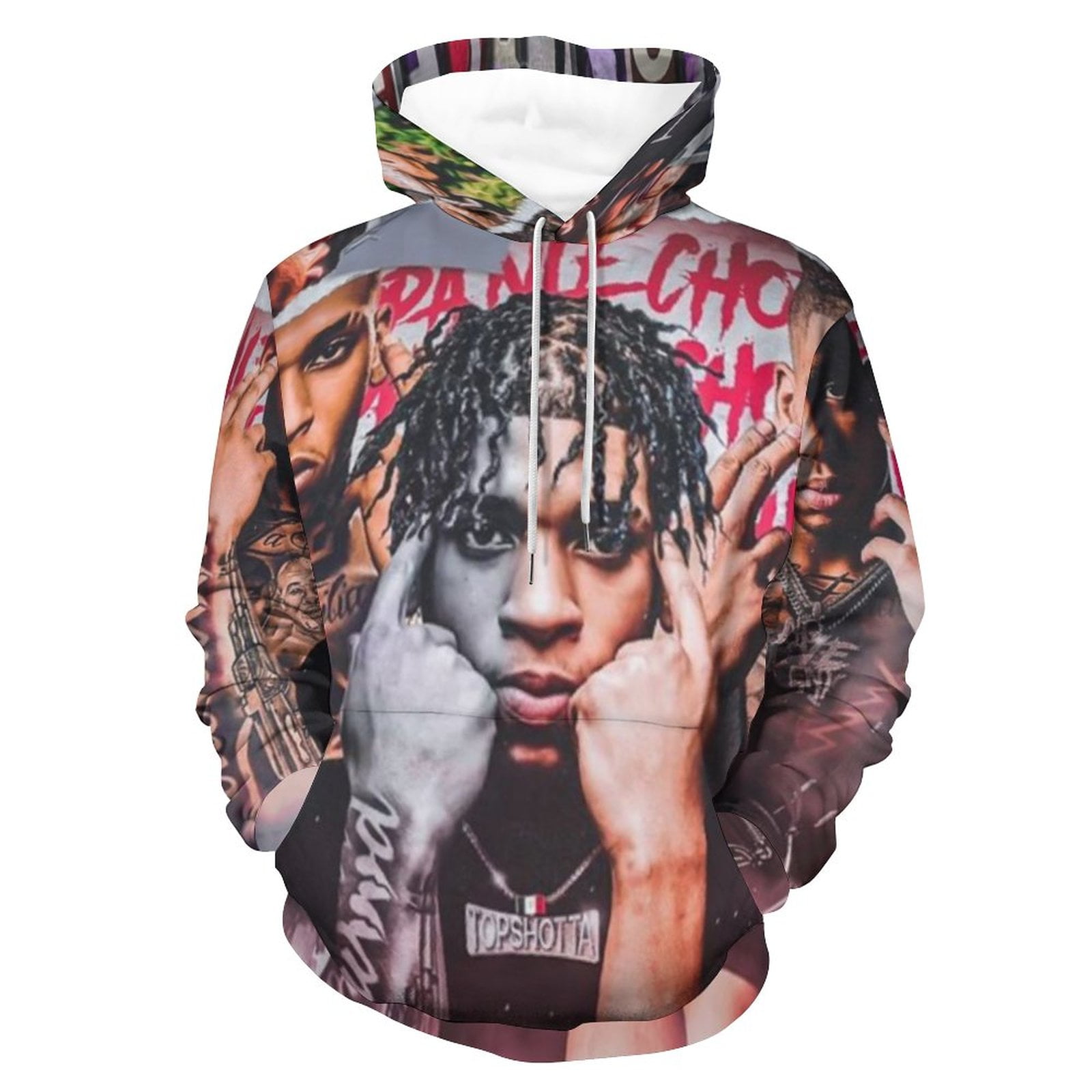 NLE Choppa Unisex Sweatshirt Pullover Hooded 3D Print Sweater Hoodies ...