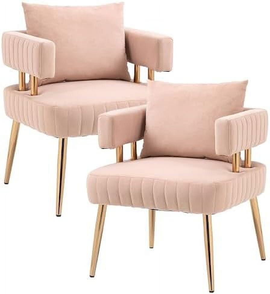 NLIBOOMLife Teddy Fabric Small Accent Chair Modern Leisure Single ...