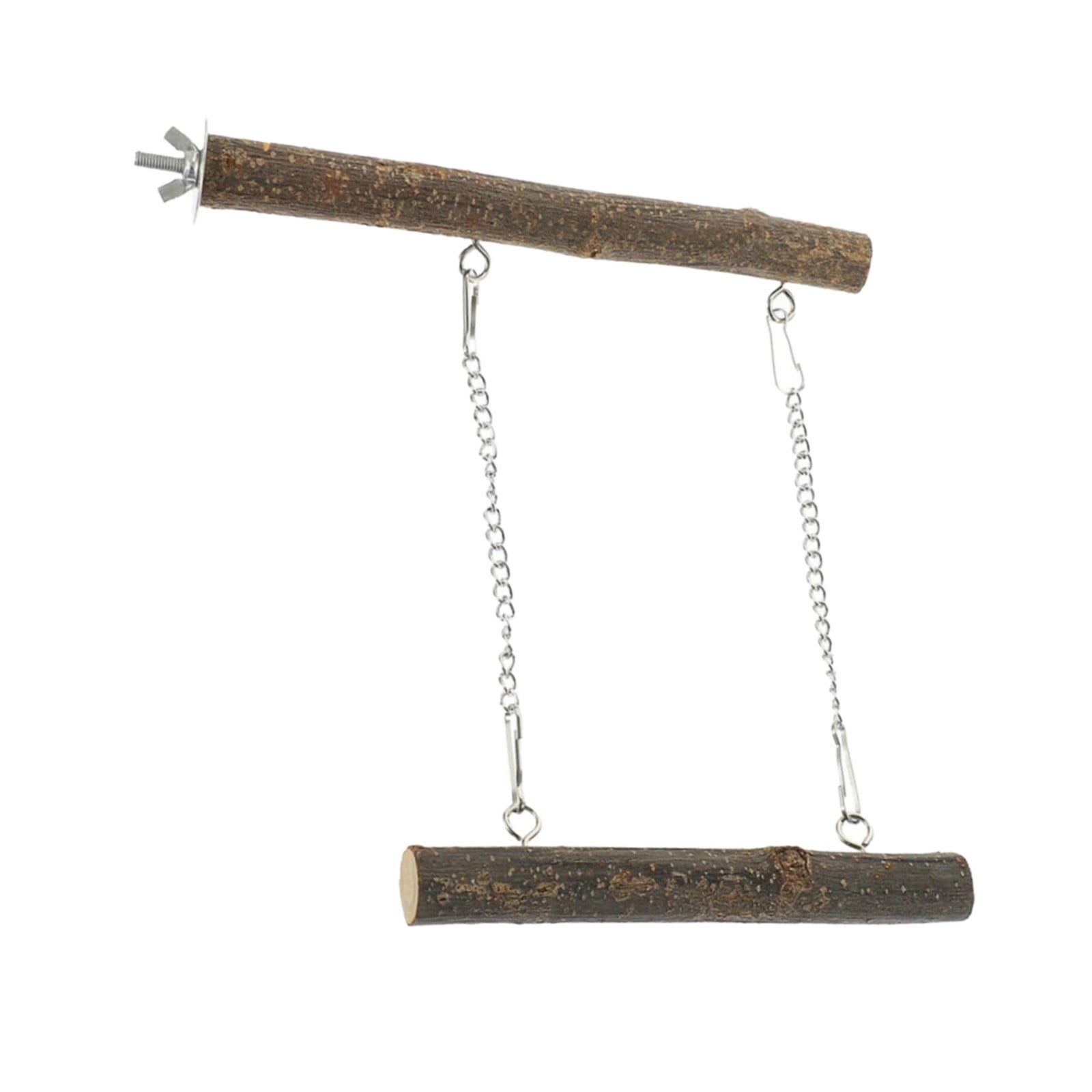 NLSDQEY Parrot Toys Parrot Toy, Bird Stand Pole, Swing Stand, Wooden ...
