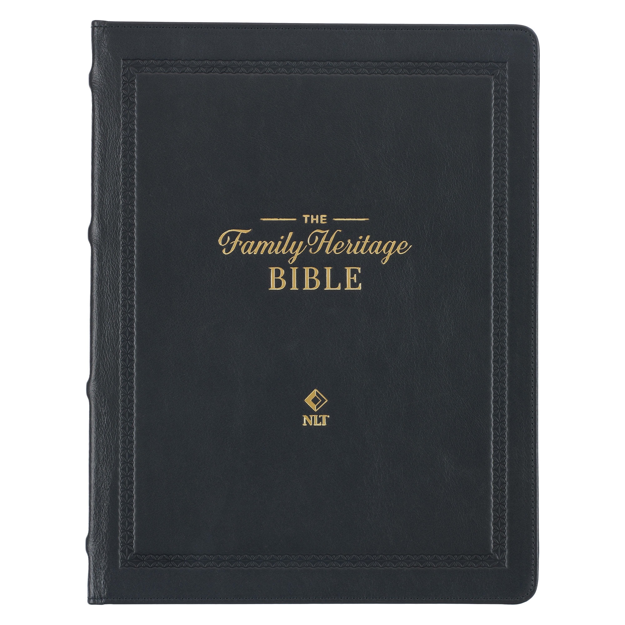 NLT Family Heritage Bible, Large Print Family Heirloom Devotional Bible ...