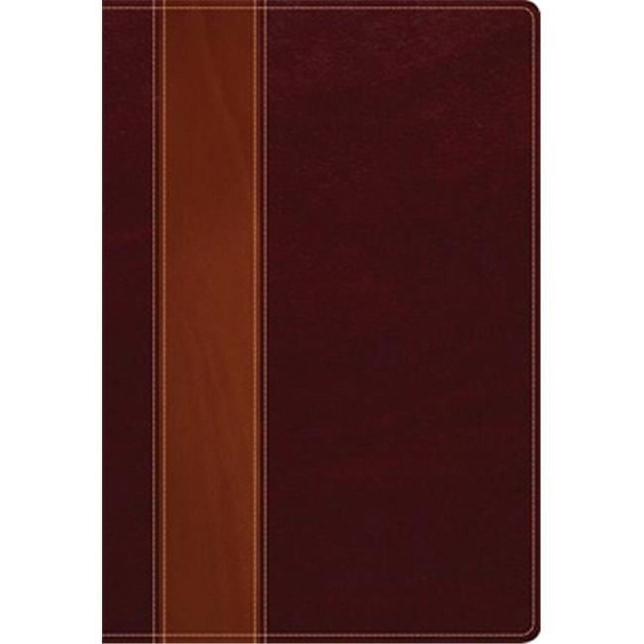 NLT Swindoll Study Bible - Large Print, Brown & Tan Leather Like ...