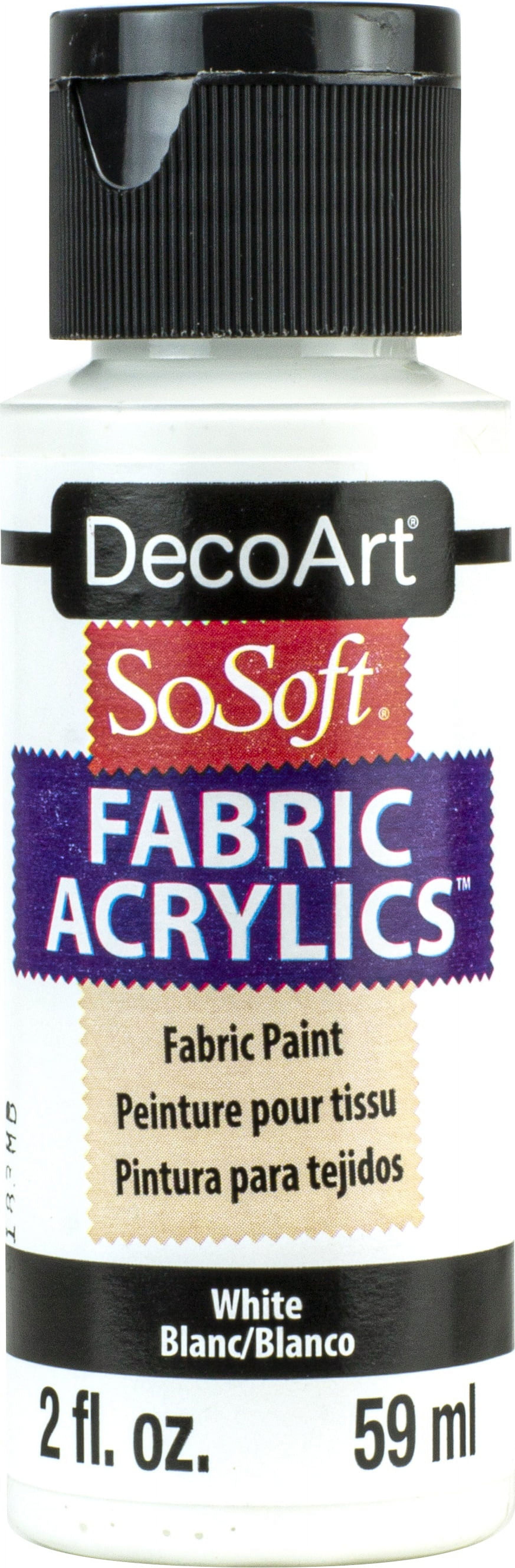 NM01 DecoArt SoSoft Flexible Fabric Acrylic Paint, Super Soft ...