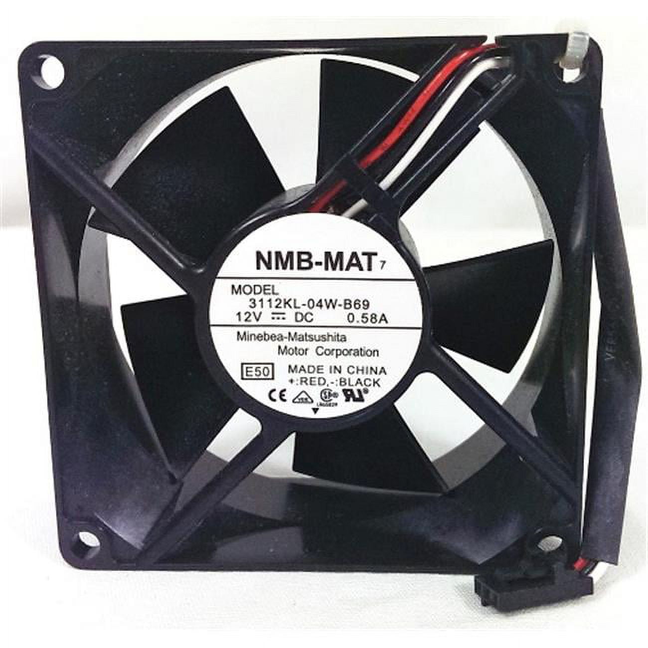 NMB-MAT 23-8032-01 80 x 80 x 32 mm. Ball Bearing Cooling Fan With Dell ...
