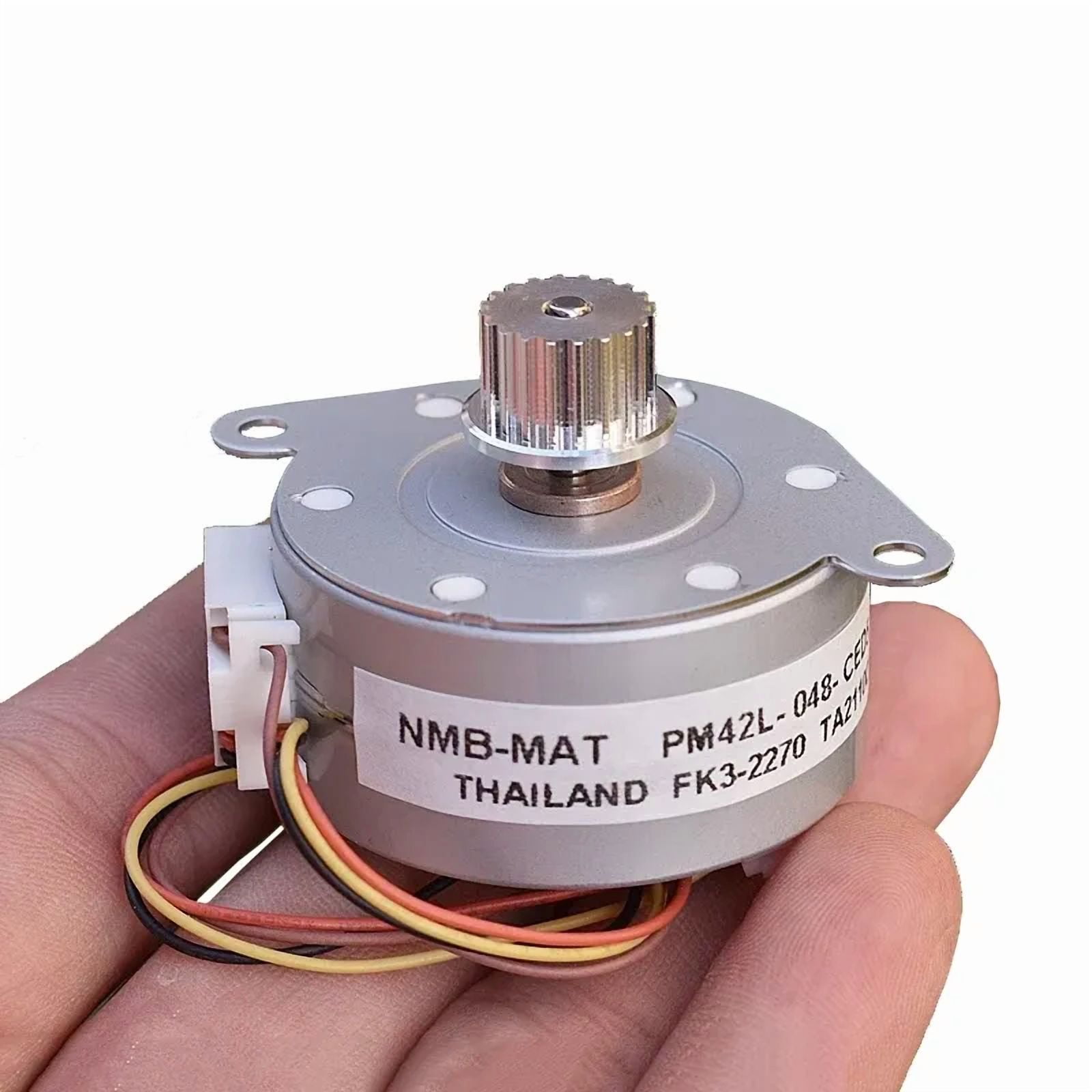 NMB PM42L-048 FK3-2270 Mini 42mm Round Stepper Motor 2-Phase 4-Wire ...