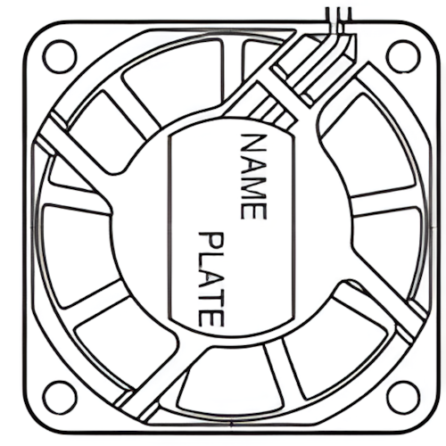 NMB TECHNOLOGIES 06015KA-12M-AT-00, DC Fans - Walmart.com