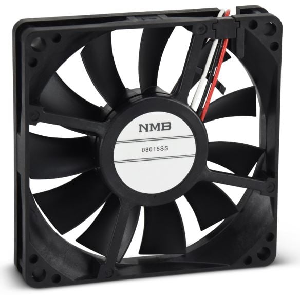 NMB TECHNOLOGIES 08015SS-24N-AL-00, DC Fans DC Tubeaxial Fan, 80x15mm ...