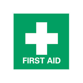NMC S53P Graphic Facility Signs - First Aid - Vinyl 7x7 - Walmart.com