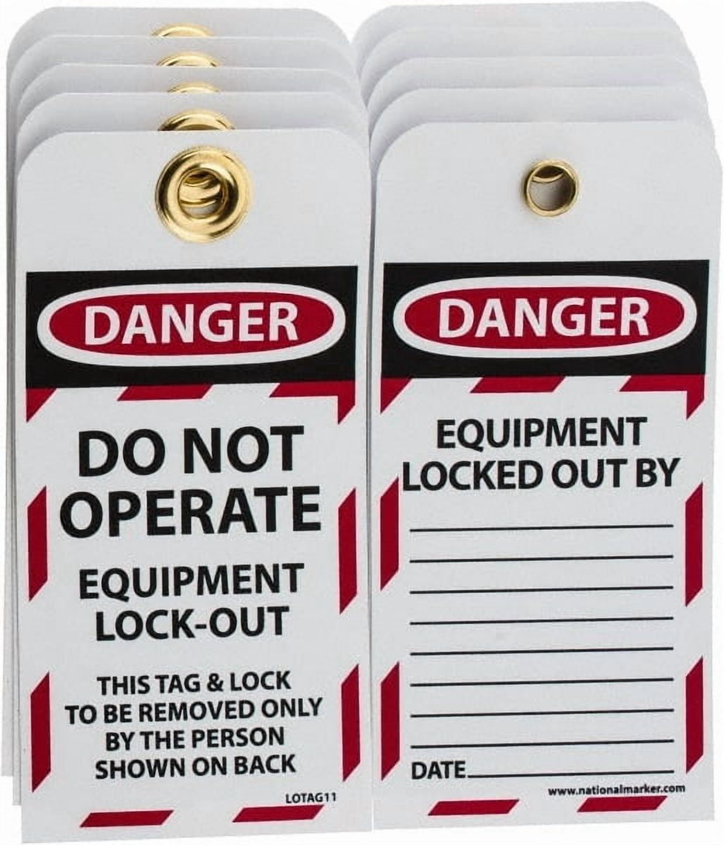 General Supply 60759024 Msc Industrial Supply Danger - Do Not Operate ...
