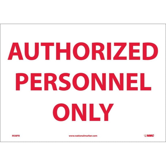Printable Authorized Personnel Only Signs