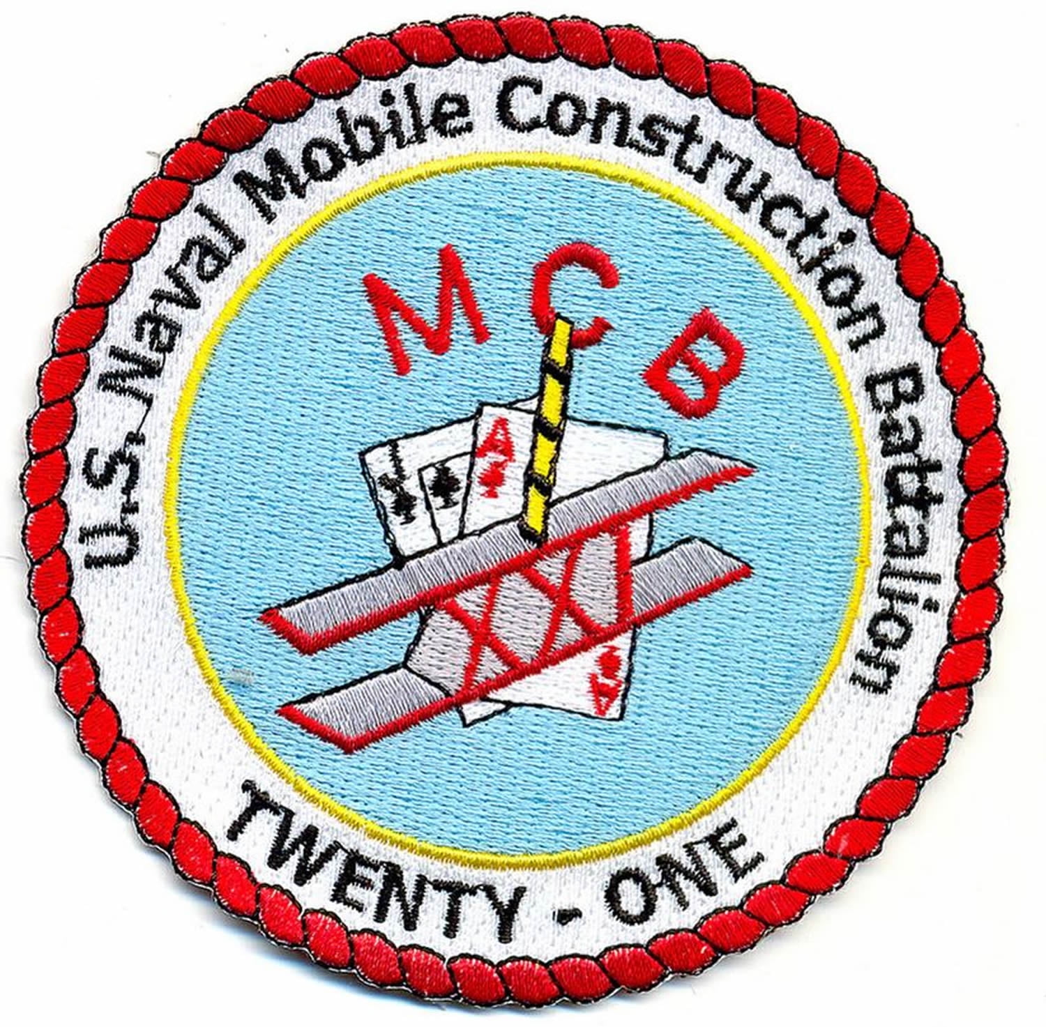 NMCB-21 SEABEE PATCH - Walmart.com