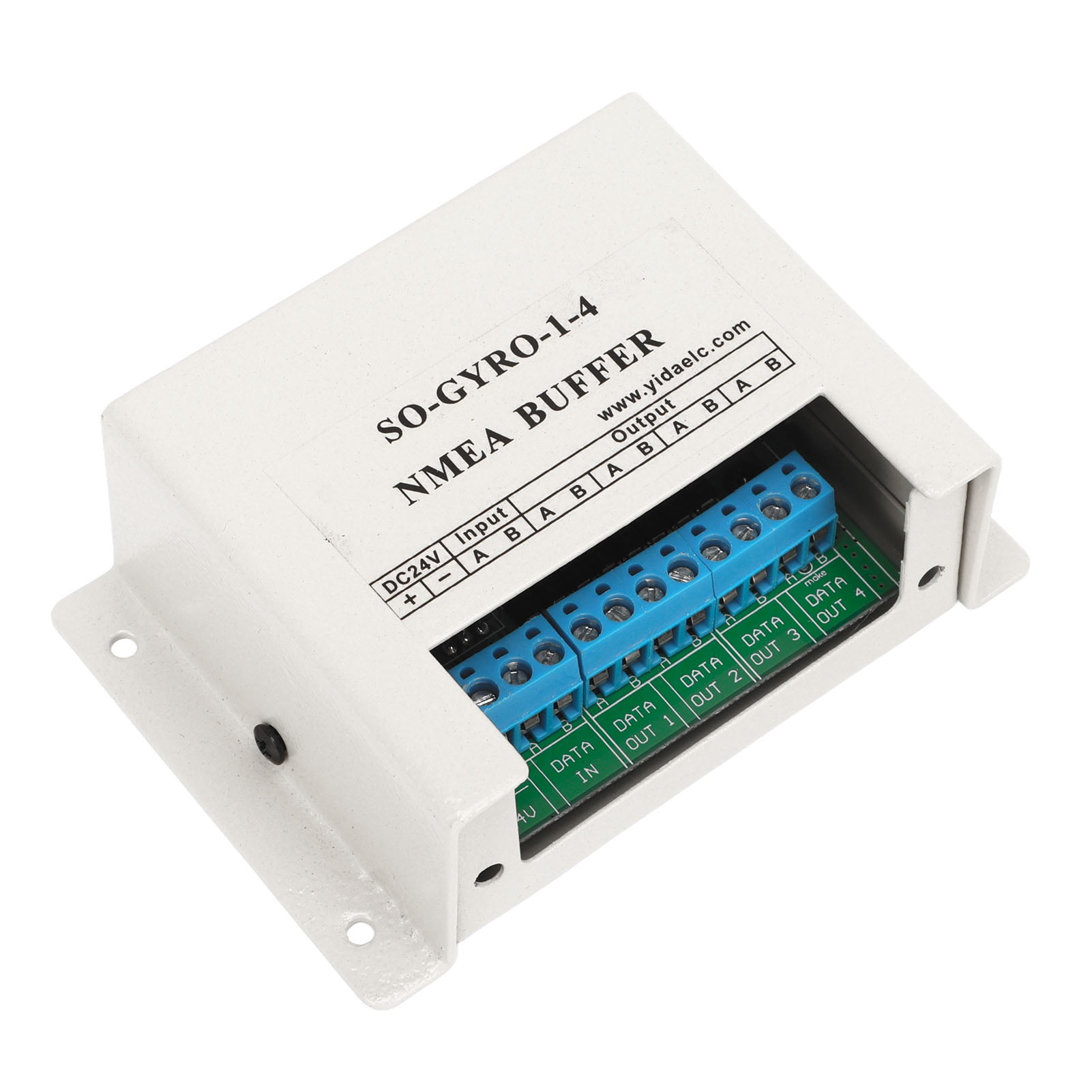 NMEA Buffer 1 in 4 Out Marine Serial Line Splitter Isolating Buffer ...