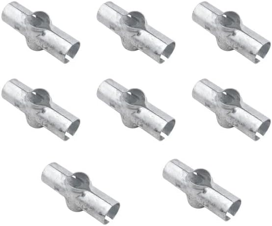 NMI Fence - 3 1/2" x 1 5/8" Line Rail Clamp (LRC, Boulevard) for Chain ...