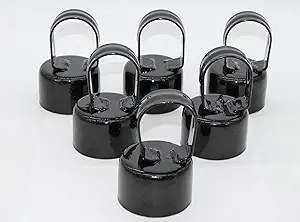 NMI Fence - 3 1/2" x 1 5/8" Pressed Steel Loop Cap without Acorn for ...