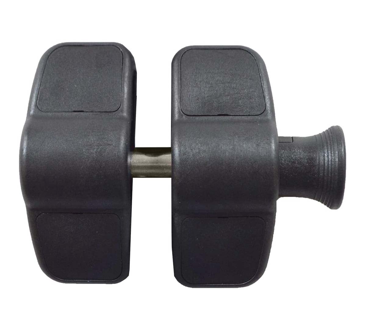 NMI Fence - Black Nylon Polymer Side-Pull Magnetic Gate Latch Non ...