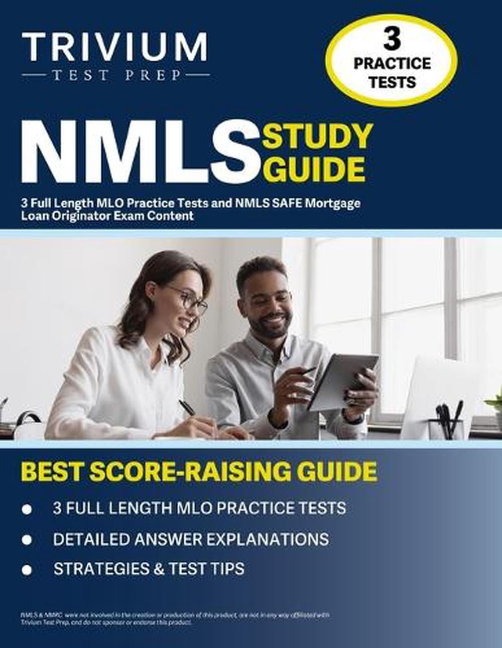 NMLS Study Guide: 3 Full Length MLO Practice Tests and NMLS SAFE ...