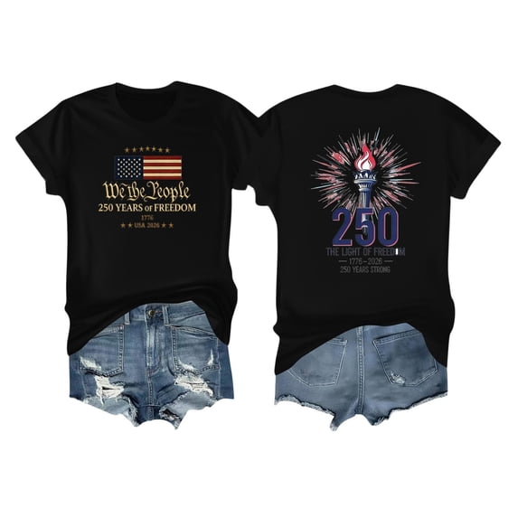 NMMUED 4th of July Shirts Usa Shirts for Women Womens Graphic T Shirts ...