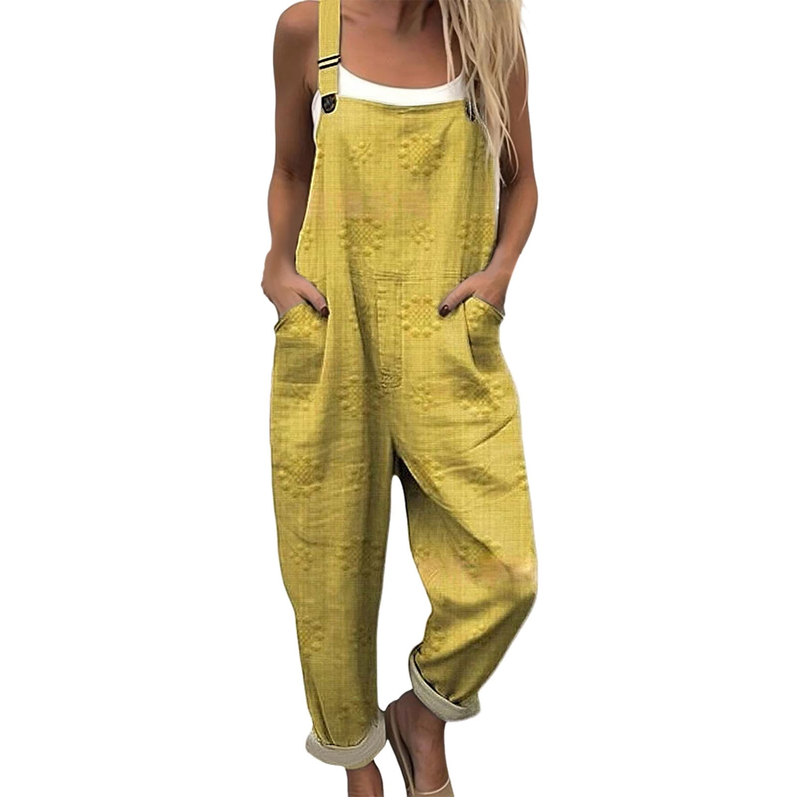 NMMUED Baggy Overalls for Women Bib Overalls Women Wide Leg Overalls ...