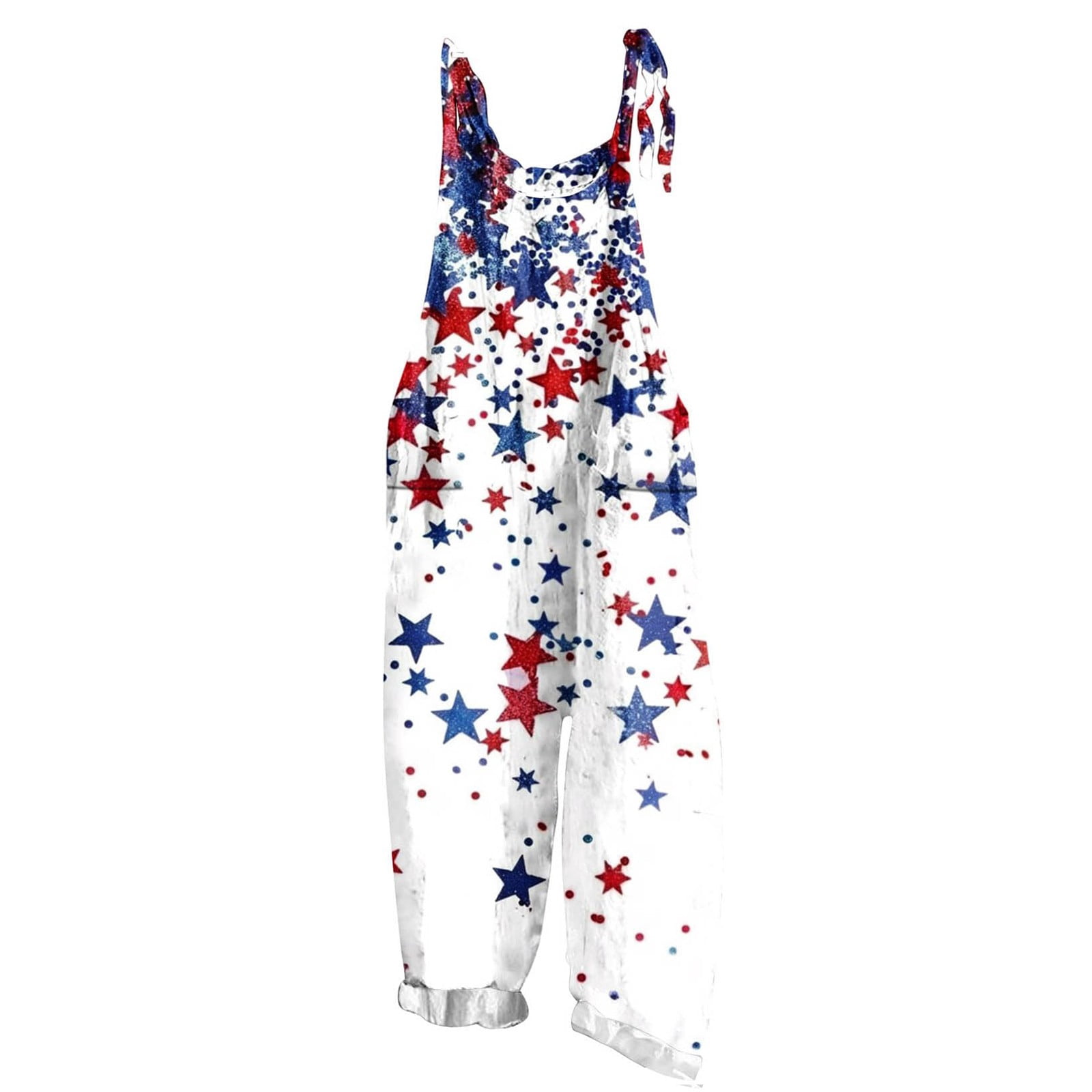 NMMUED Patriotic Rompers Women, Linen Romper, Fourth of July Outfit ...