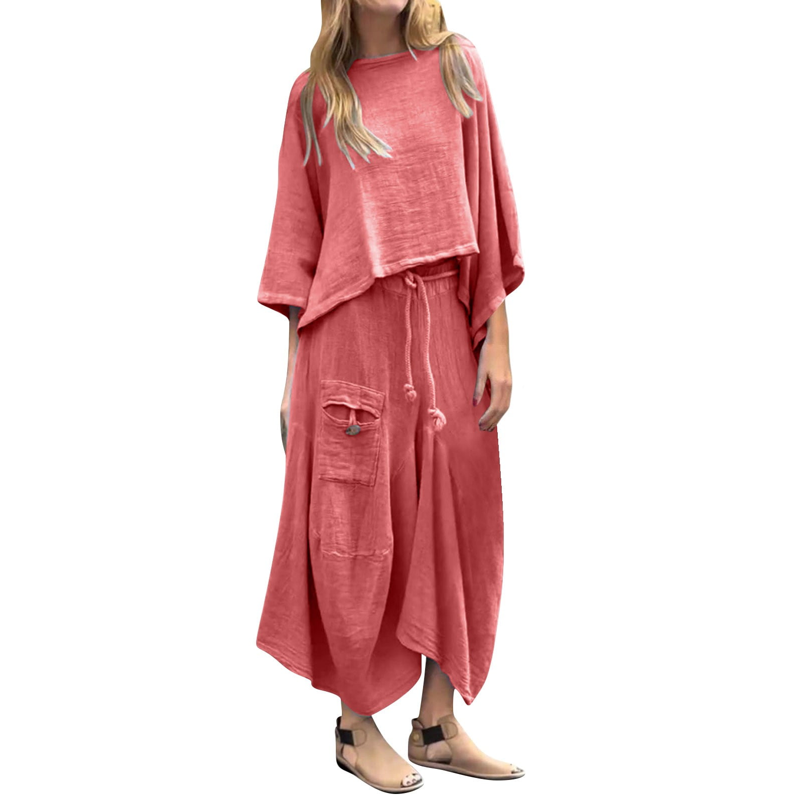 NMMUED Skirt Sets Women 2 Piece Outfits Maxi Skirt Set Long Skirt Set ...