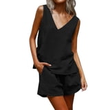 NMMUED Two Piece Sets for Women Going Out Womens Short Sets Womens ...