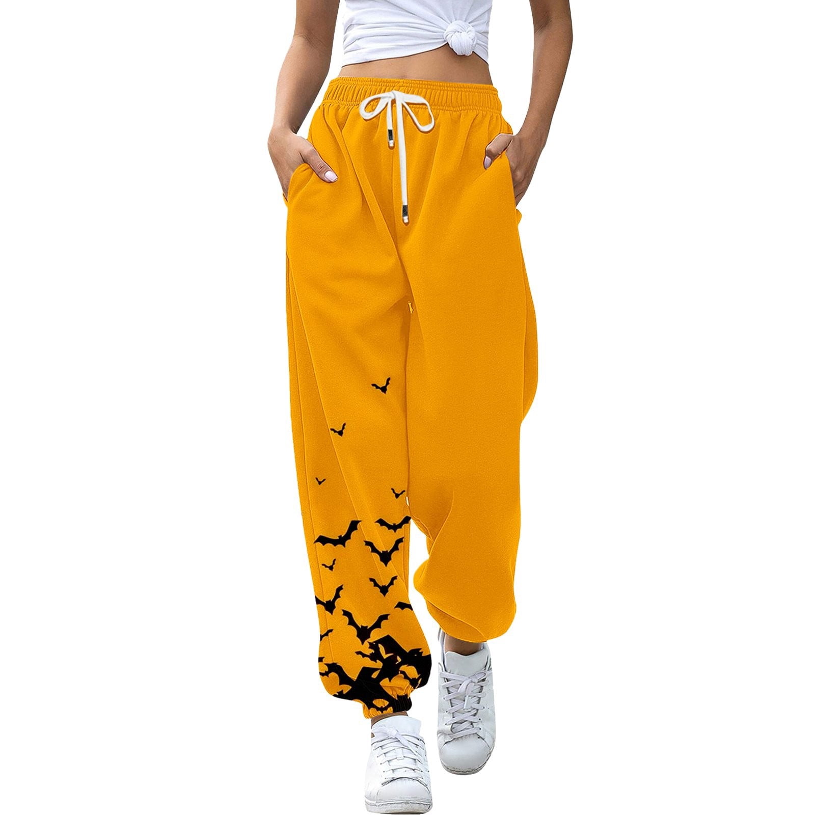 NMMUED Women Halloween Pants Fall Fashion Womens Halloween Apparel ...