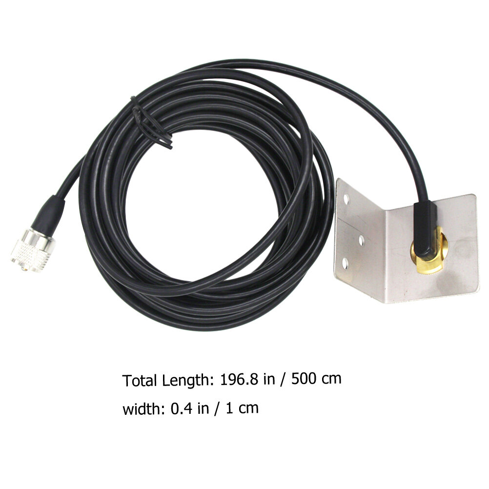 NMO Antenna Mount Extension Cable With L-bracket Mobile Radio Antenna ...