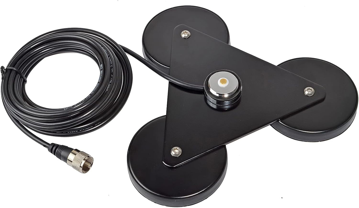 NMO Base Magnetic Mount with Tri-Magnet, NMO Mag Mount Featuring Steel ...