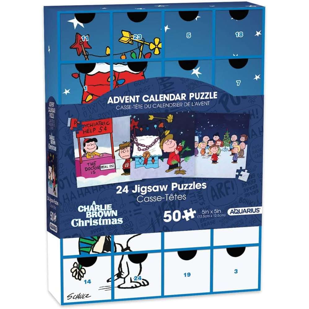 Peanuts Christmas Advent Calendar Puzzle - Walmart.com