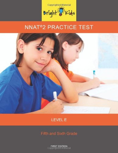 Pre-Owned NNAT 2 Level E Practice Test (5th and 6th Grade) (Bright Kids ...