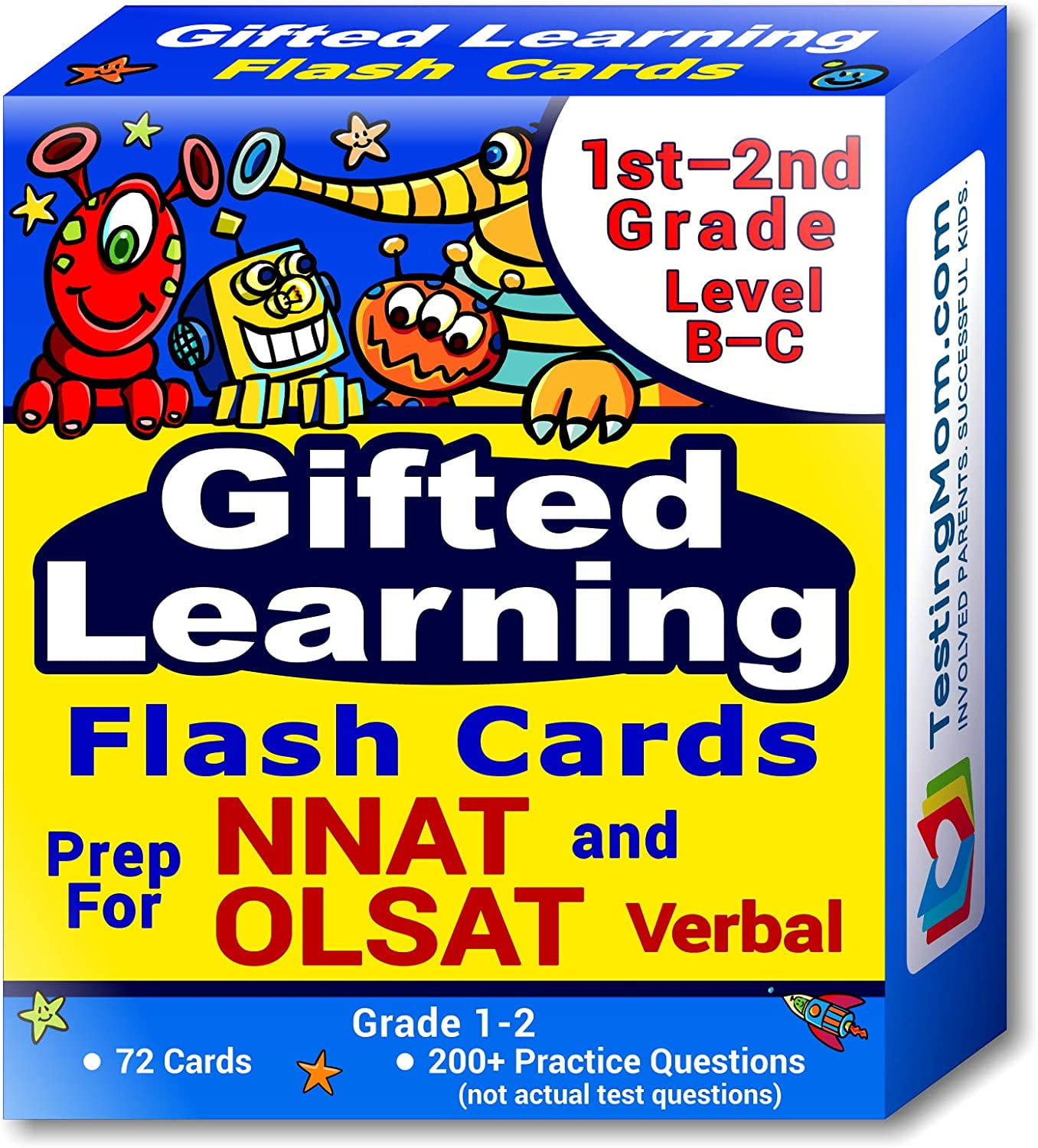 NNAT and OLSAT Test Prep Flash Cards – NYC Gifted and Talented – Grade ...