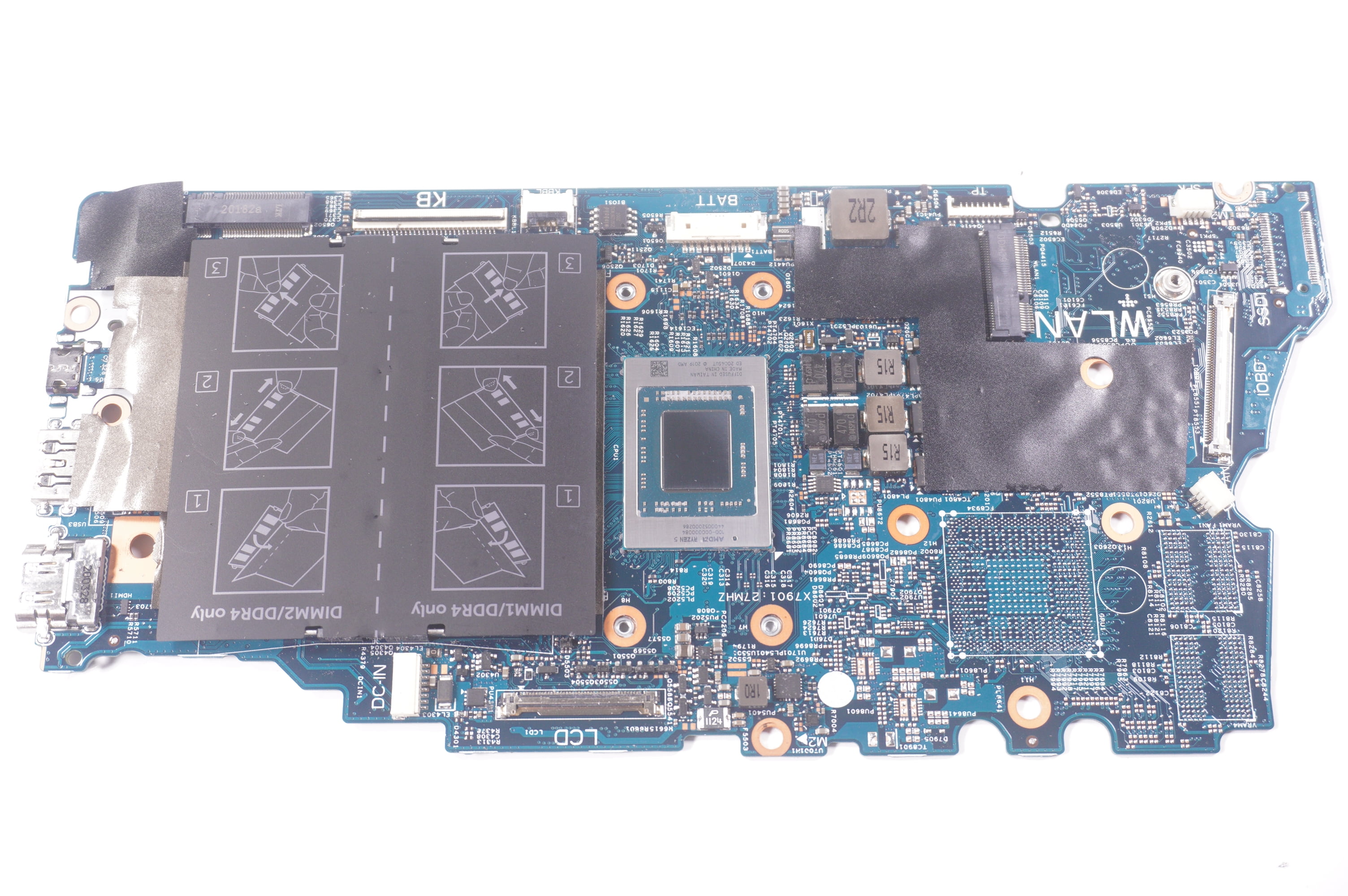 NNDRC Dell AMD Ryzen 7 4700U Motherboard I7405-A371TUP-PUS - Walmart.com