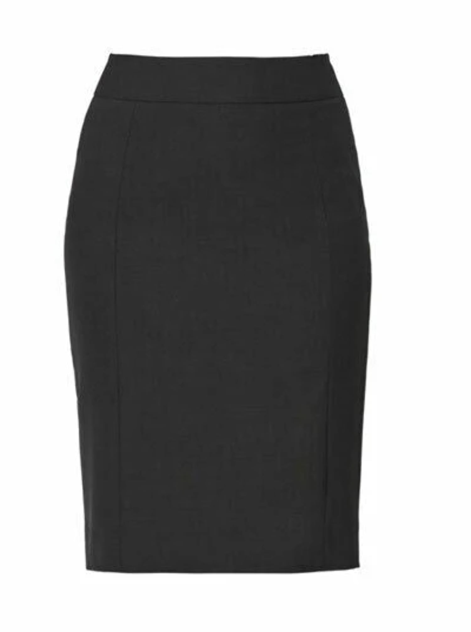 NNT Womens Business Stretch Wool Blend Panel Pencil Skirt Wool Blend ...