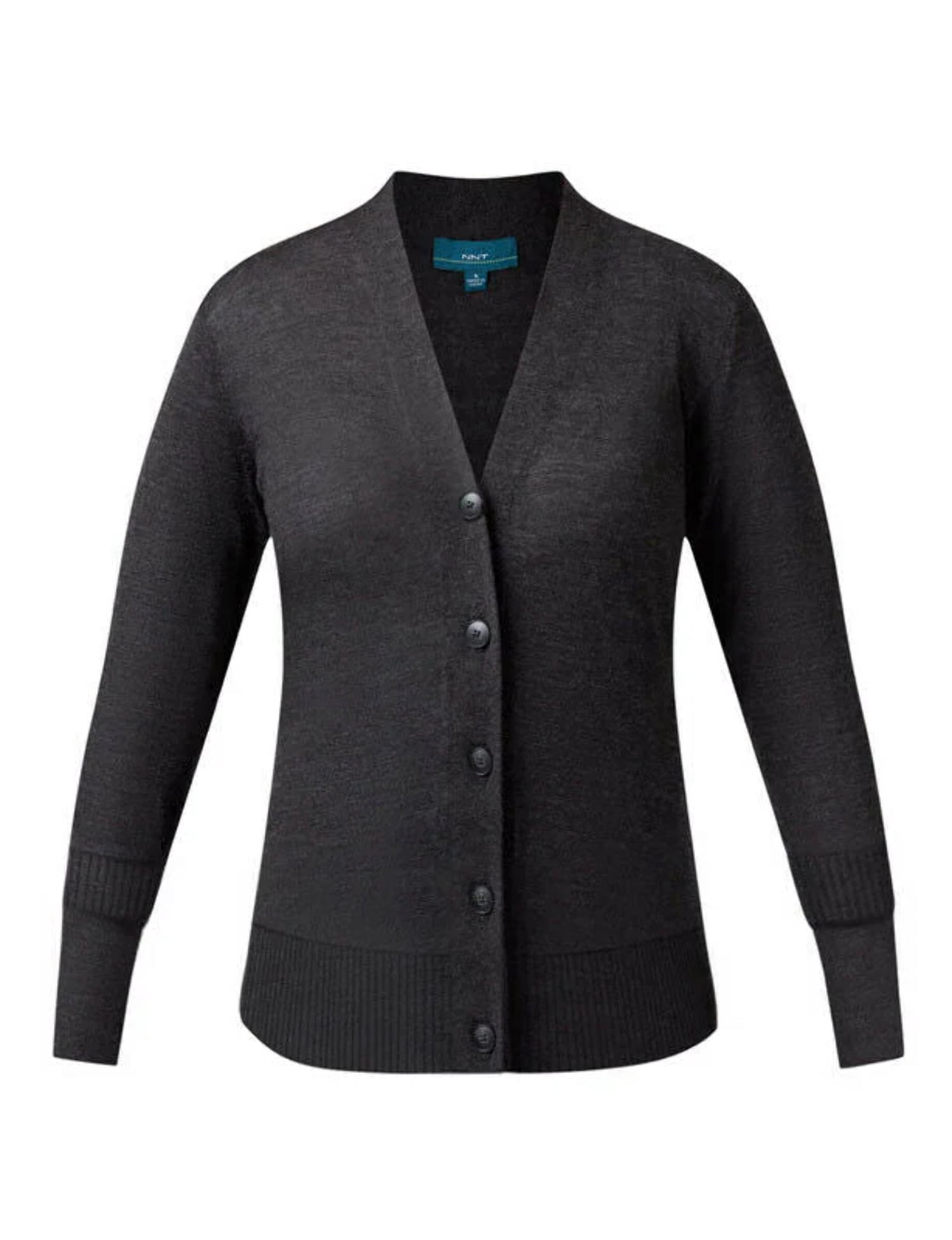 NNT Womens Pure Wool Long Length Business Cardigan Wide Neck Body ...