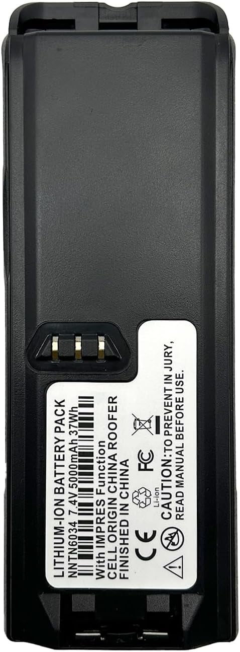 NNTN6034 NNTN6034B 5000mAh IMPRES Li-ion Battery 7.4V Compatible with ...