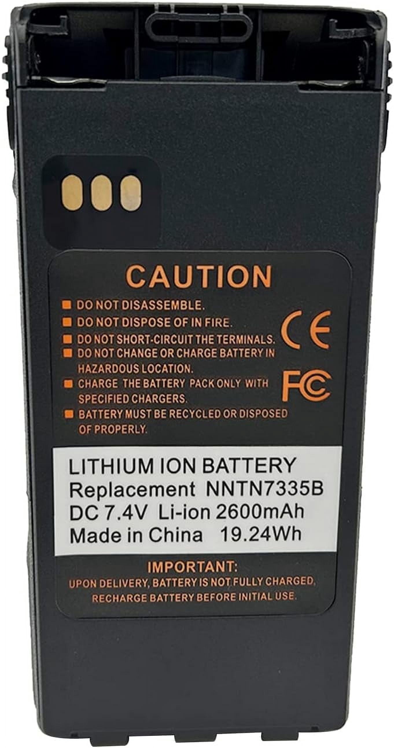 NNTN7335B NNTN7335 NNTN7335A 2600mAh Li-ion Battery Compatible with ...