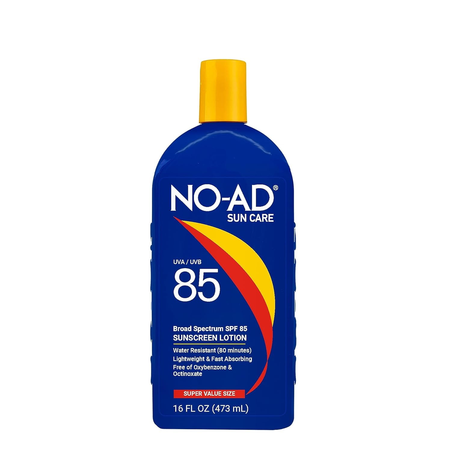 NO-AD SPF 85 Sunscreen Lotion | Broad Spectrum UVA/UVB Protection ...