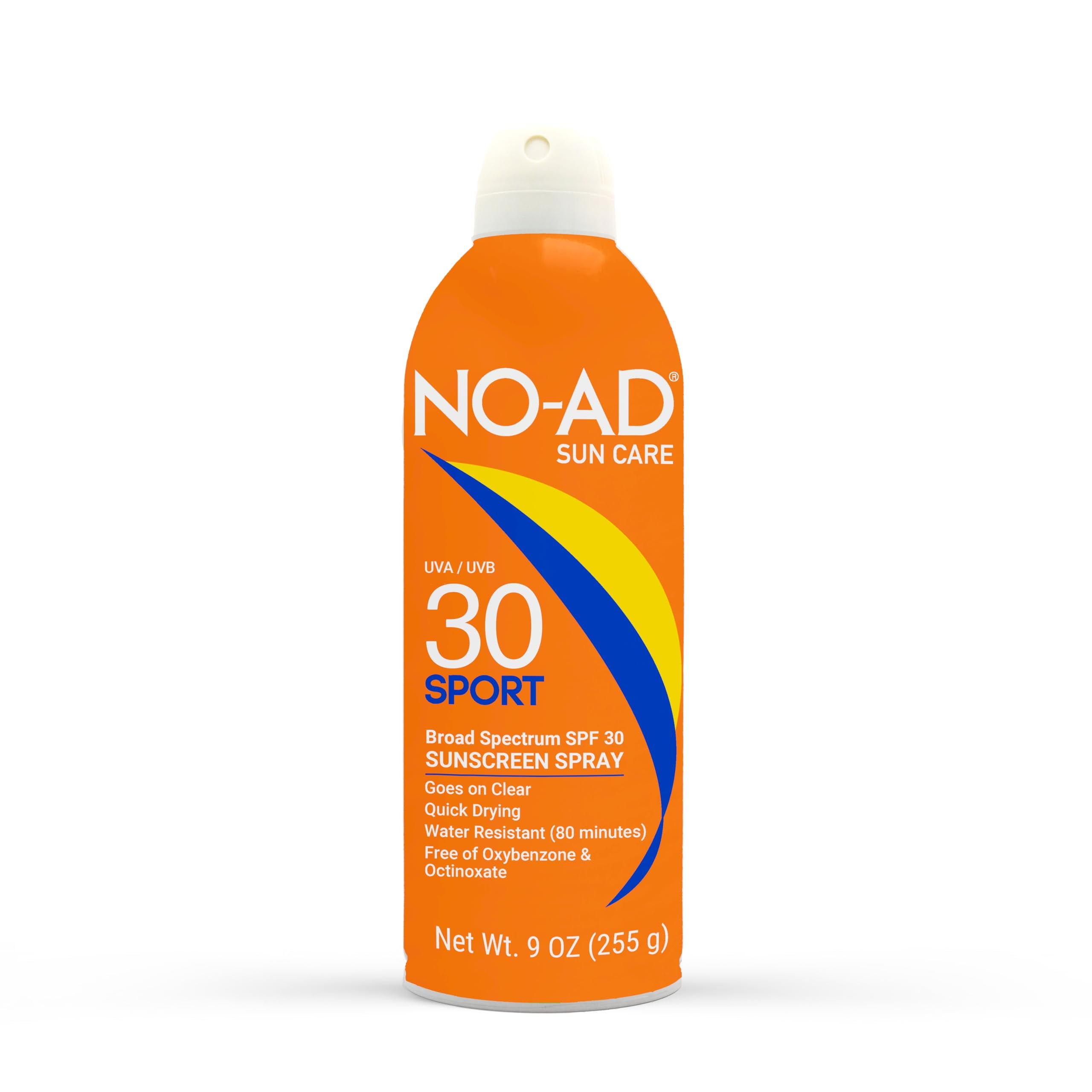 NO-AD SPORT SPF 30 Sport Sunscreen Spray | Non-Greasy, Waterproof and ...