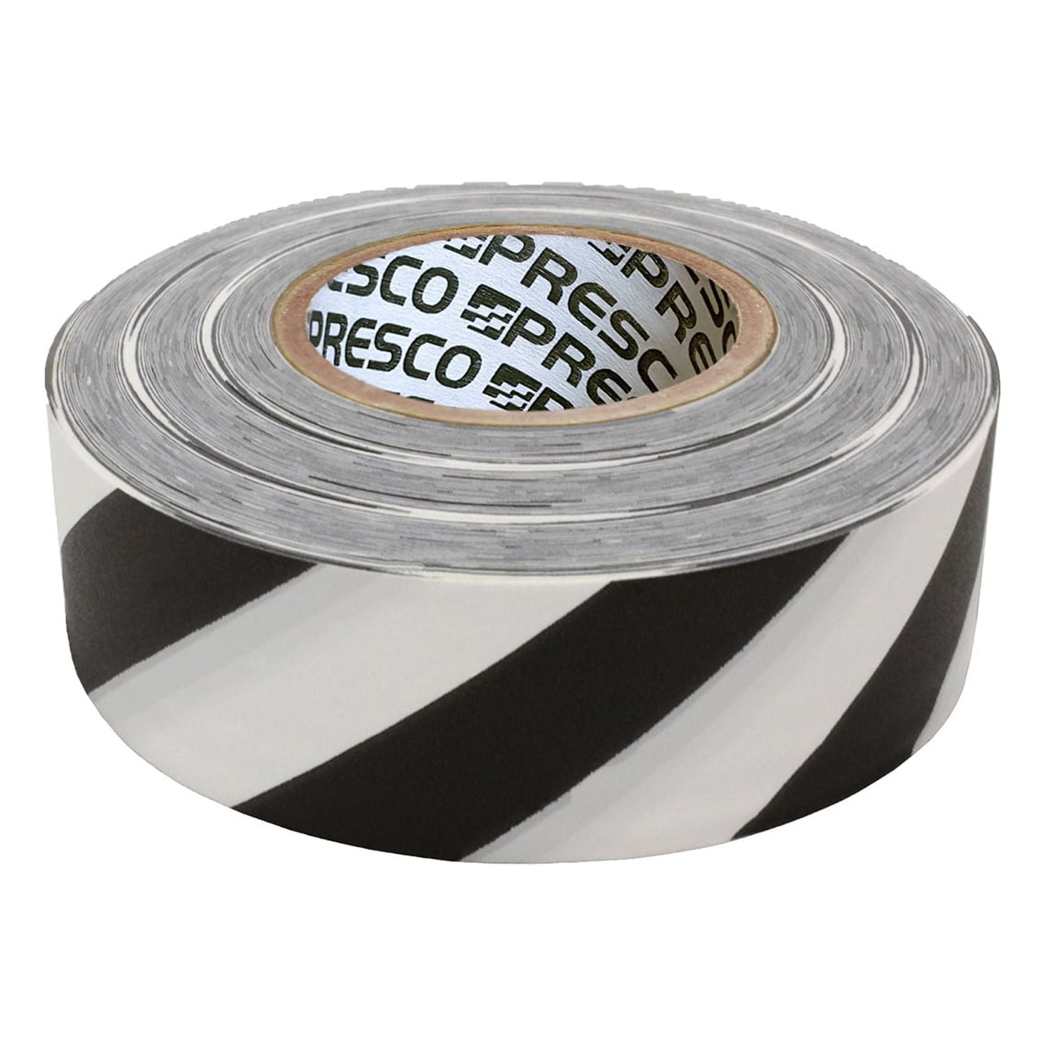 [NO ADHESIVE] Presco Stripe Patterned Roll Flagging Tape: 1-3/16 in. x ...