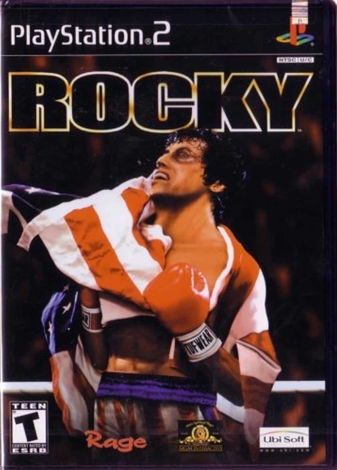 NO ART WORK COVER SPECIAL: Rocky - PS2 PlayStation 2 - Jump into the ring as Rocky Balboa ...