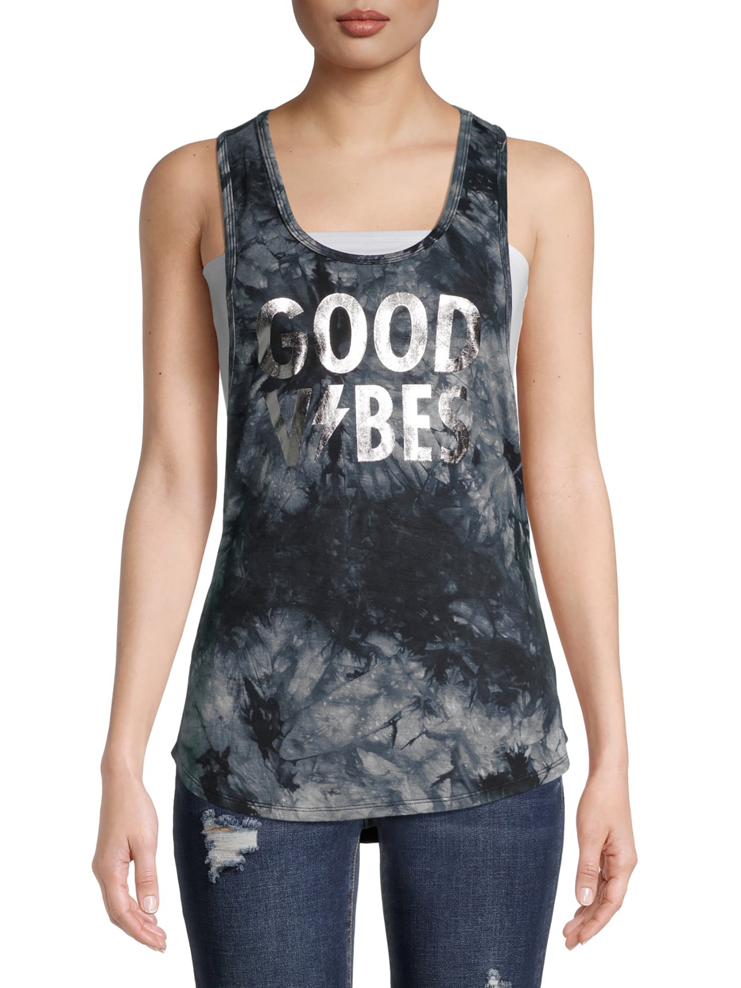 NO BOUNDARIES TWIST BACK TANK - Walmart.com